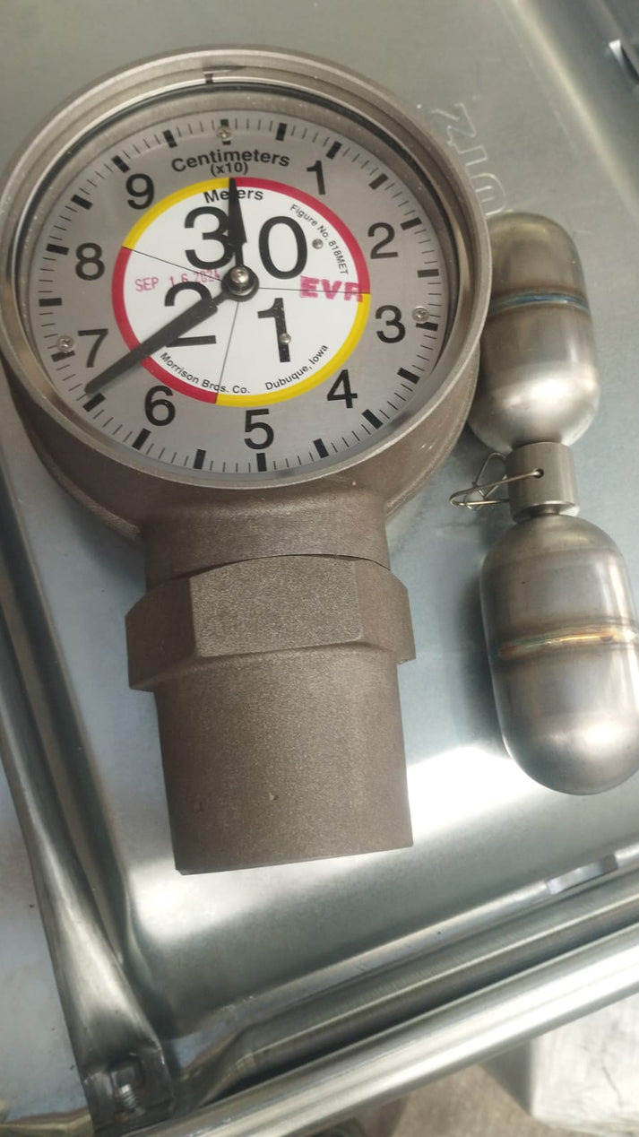 Morrison Bros - 818MEF - MEDIDOR DE NIVEL 3.5m. TIPO RELOJ – ALGO Solu